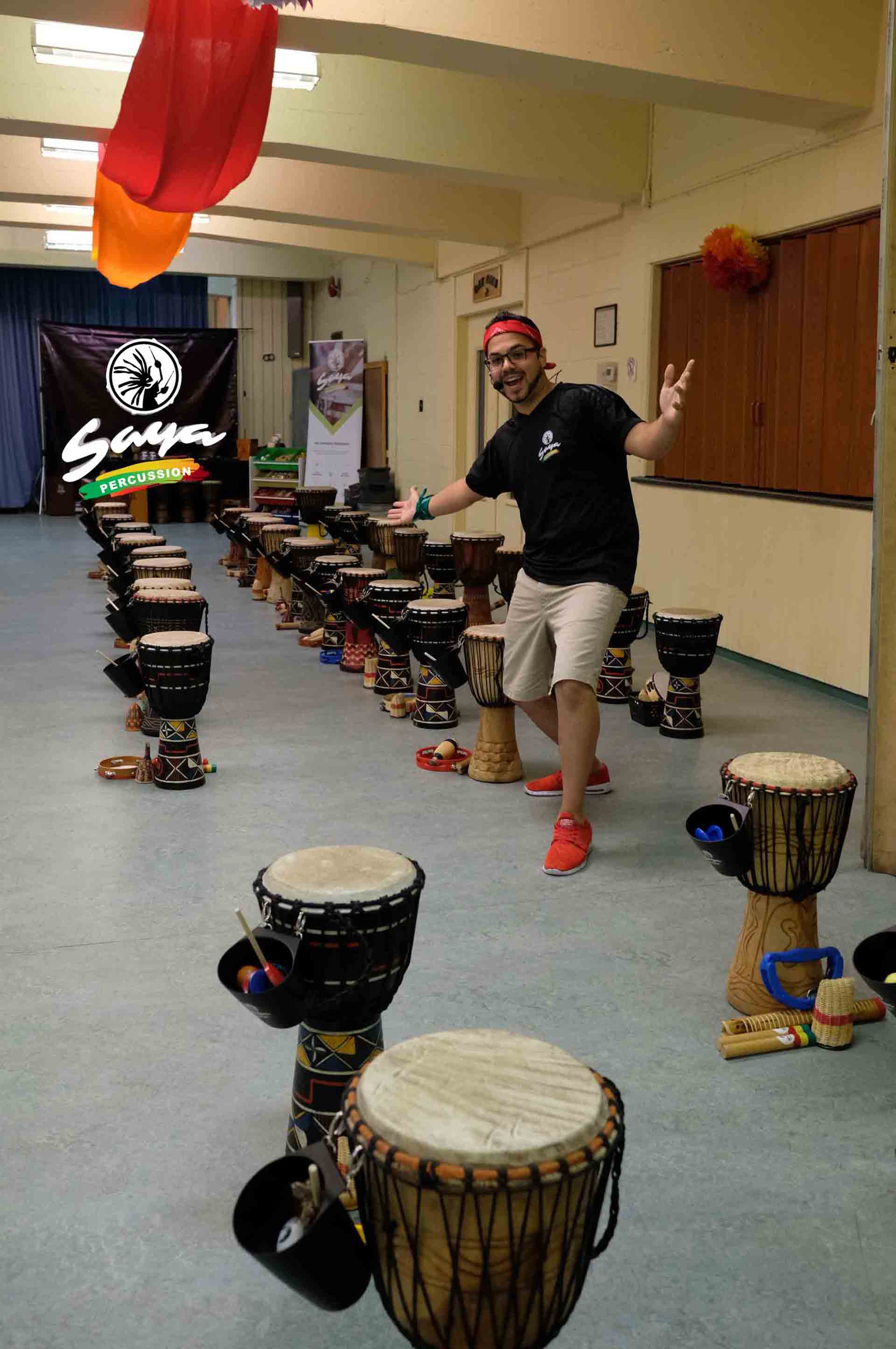 Atelier de Djembé | Saya Percussion